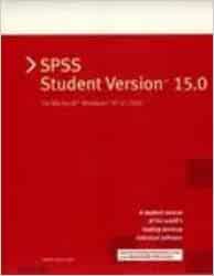 SPSS 15.0 Student Version for Windows: SPSS, Inc.: 9780136139485 ...