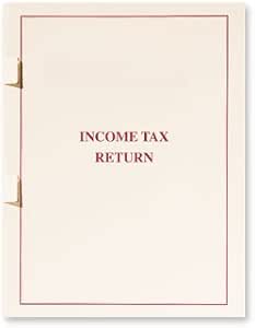 Amazon.com : EGP Side Staple Income Tax Return Folder : Tax Record ...