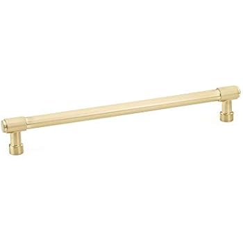 Emtek Jasper Pull, 8" Center-to-Center, Satin Brass - - Amazon.com