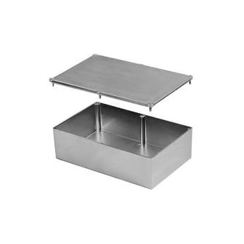 BUD Industries CU-124 Aluminum Econobox, 4-23/64" Length x 2-23/64 ...