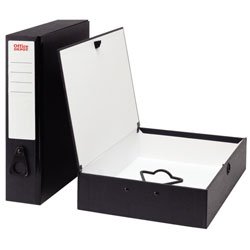 OD Box File A4 with 500 Sheet Capacity - Each - Black: Amazon.co.uk ...