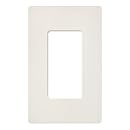 Lutron Claro 1 Gang Decorator Wallplate, SC-1-BI, Biscuit - Switch ...