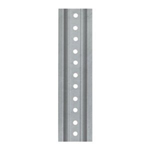 Tapco 054-00024 Steel U-Channel Sign Post, 12' Length, Galvanized ...