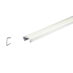 Amazon.com : 3/8 in. x 3/4 in. x 96 in. PVC Shelf Edging Moulding ...