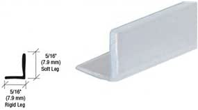 CRL Translucent Vinyl Edge "L" Blade for 5/16" Maximum Gap With Pre ...
