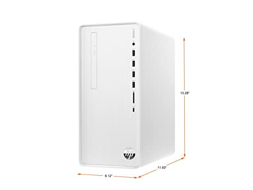 HP Pavilion Desktop PC, 12th Gen Intel Core i3-12100, 8 GB RAM, 512 GB ...
