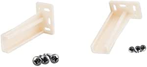 One Pair - KT HR9000RL Rear Drawer Track Socket Mounting Back Plates ...