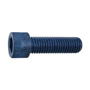 M8-1.25 x 25mm Blue Alloy Steel Socket Head Cap Screw, 50 pk.: Amazon ...