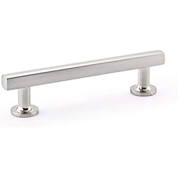 Emtek 86453 Freestone Cabinet Pull Satin Nickel (3.5" Centers ...