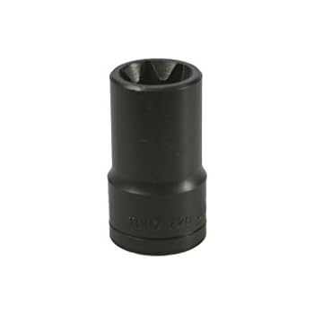 OEMTOOLS 22812 E24 External Star Socket, 1/2 Inch Drive | Heat ...