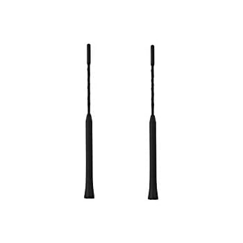 Amazon.com: 2-pack Short Whip Metal AM/FM/XM CB Antenna Mast for Harley ...