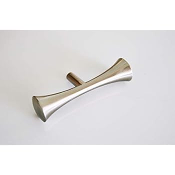 Mid-Century Modern Drawer Pull Cabinet Knob Brushed Nickel Cabinet ...