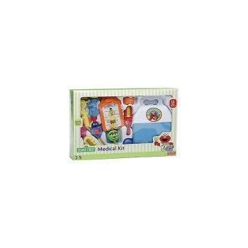 Amazon.com: Fisher-Price Sesame Street Elmo Giggle Medical Kit: Toys ...