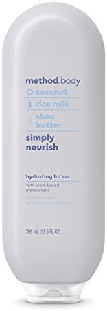 Method Daily Lotion, Simply Nourish, Plant-Based Moisturizer for 24 ...