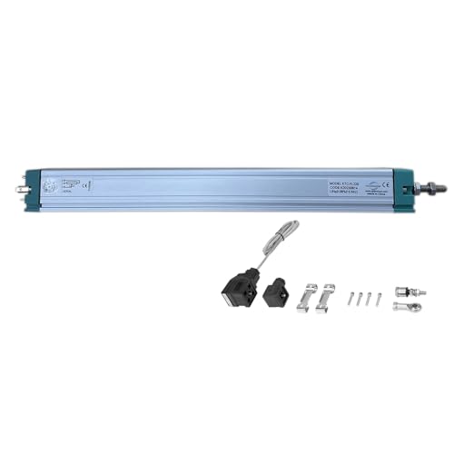 KTC 225MM Linear Displacement Sensor 24Vdc Electronic Ruler with Integrated Analog Signal ...