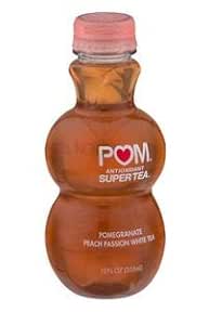 Amazon.com : POM Wonderful Pomegranate Peach Passion Tea Plastic Bottle ...