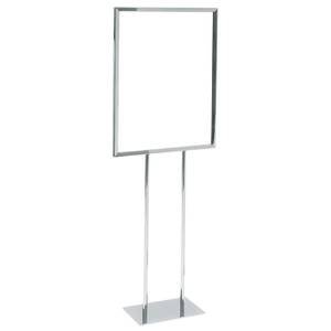 Amazon.com: 22 x 28 Chrome Metal Sign Holders: Industrial & Scientific