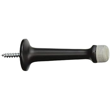 Amazon.com: Baldwin 4045.102 Base Mounted Door Bumper, Oil Rubbed ...