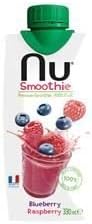 سعر Nu Smoothie Blueberry and Raspberry 330 ml فى السعودية | بواسطة ...