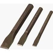 Cold Chisel Set 3/4", 7/8" 1" Made in USA - Metalwork Chisels - Amazon.com