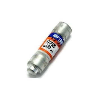 Mersen ATDR20 600V 20A Cc Time Delay Fuse, 10-Pack - Cartridge Fuses ...