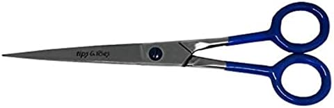 Tips & Toes PVC Grip, Stainless Steel Professional Barber Scissors ...