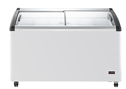 DUURA DDFC15 Commercial Mobile Ice Cream Display Chest Freezer Sub Zero ...