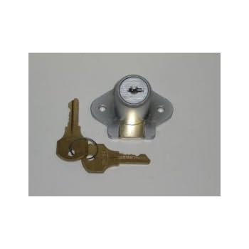 Corbin Cabinet Lock (CCL) 02067-26D-KA Deadbolt Drawer Lock, 1-1/8 ...