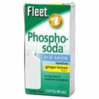 Amazon.com: Fleet Phospho-Soda Oral Saline Laxative, Ginger Lemon ...