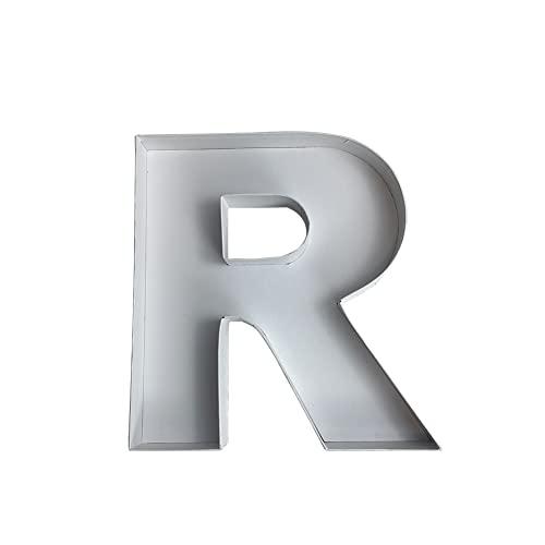 10"R Shaped Cardboard Letter Mache Chocolate Sweets Candy Container Box ...