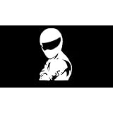 Amazon.com: I Am the Stig - Die cut White Vinyl Sticker / Decals ...