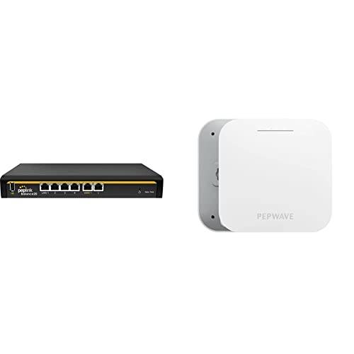 Peplink Balance 20 Dual-WAN Router, Black (BPL-021) & AP One AX Lite ...