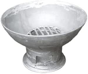 Jamaican Coal Stove Coal Pot 12" Charcoal Stove- Charcoal Pot : Amazon ...