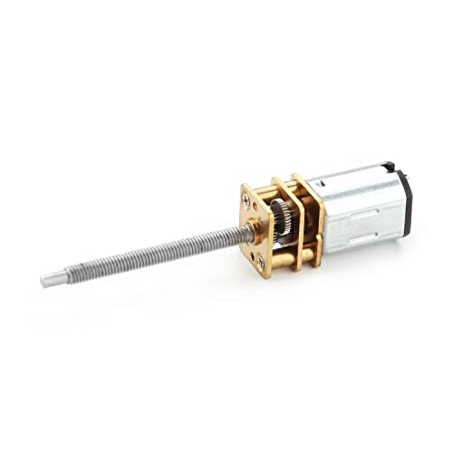 Fielect DC 6V 30RPM Gear Motor N20 Speed Reduction Motor with M4 Lead ...