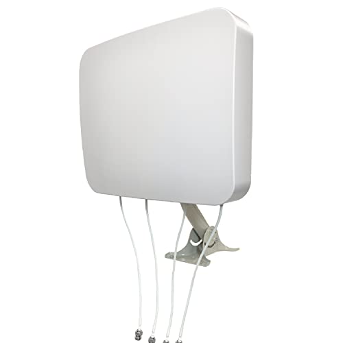 MIMO 4x4 Panel External Antenna for 4G LTE/5G Hotspots & Routers ...