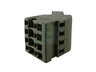 WAGO 769-104/022-000 1Conductor 4 Pole 28-12 AWG Female Plug with Receptacle Terminal Block - 2 ...