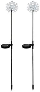 Amazon.com: Alpine Corporation SLC131SLR-WT-2 Alpine 33" Tall Solar ...