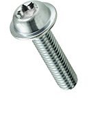 M3-0.5 x 8mm Hexalobular (6 Lobe, TORX) Socket pan Washer Head Machine ...