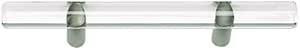 Atlas Homewares 3147-BRN 6-Inch Optimism Rail Pull, Brushed Nickel - Cabinet And Furniture Pulls ...