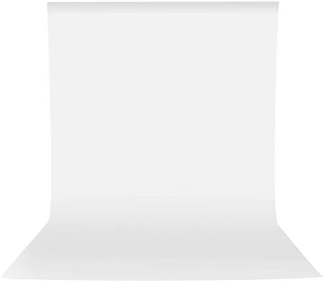 SEDGEWIN 10×12 feet/3×3.6 Meters Pure Muslin Collapsible Backdrop ...