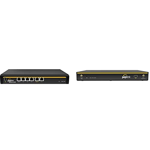 Peplink Balance 20 Dual-WAN Router, Black (BPL-021) & Balance 20X ...