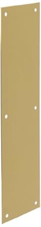 Amazon.com: Rockwood 70C.4 Brass Standard Push Plate, Four Beveled ...