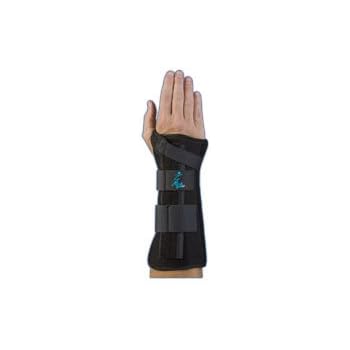 Amazon.com: MedSpec ASO Wrist Lacer Splint (10") (Large - Right - Black ...