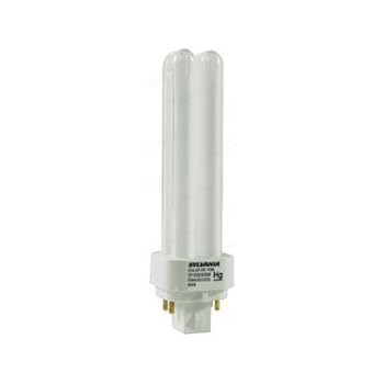 Sylvania CF13DD/E/830 Compact Fluorescent Double Twin 4 Pin, 13W G24q-1 T4, Bulb - Compact ...