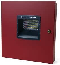 MS4 - Firelite 4 Zone Conventional Fire Alarm Control Panel - Safety ...