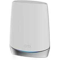 Netgear Orbi Satellite RBS750 & Router RBR750 White Tri Band Wi-Fi 6 ...