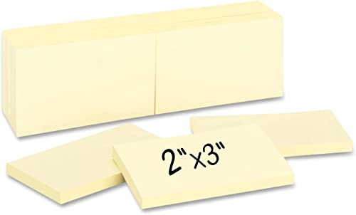 Mua 2x3 Inch Sticky Notes, Large Sticky Notes – Canary Yellow Sticky ...