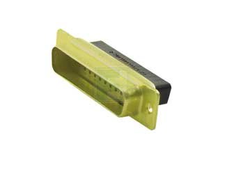 TE CONNECTIVITY 5205208-1 HDP20 Series 25 Position Crimp Contact Plug D-Sub Connector - 10 item ...