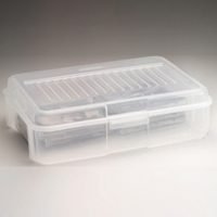 Rubbermaid 228200-CLR 1.8 Gallon Organizer Keepers Snap Case (Pack of 1 ...
