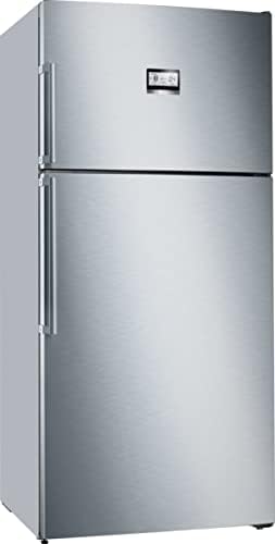 Serie | 6, KDN86AI3E8 free-standing fridge-freezer with freezer at top ...